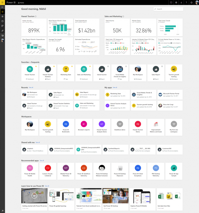 Microsoft Announce the General Availability of Power BI Home - Bridgeall